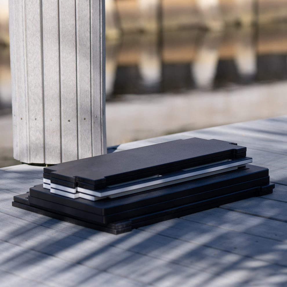 Stowaway Steps: 2 Step Wide Premium Stowable Dock Step