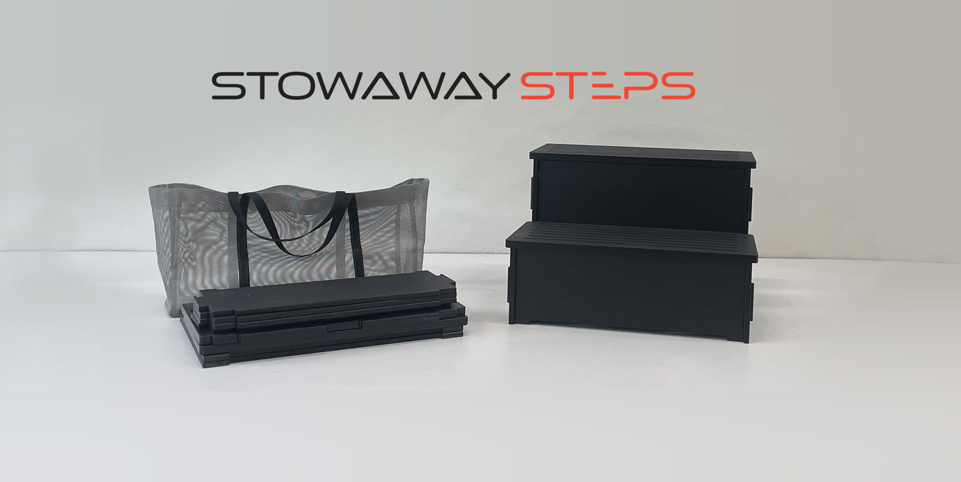 Stowaway Steps - stowable boat dock steps for docks, dogs and people